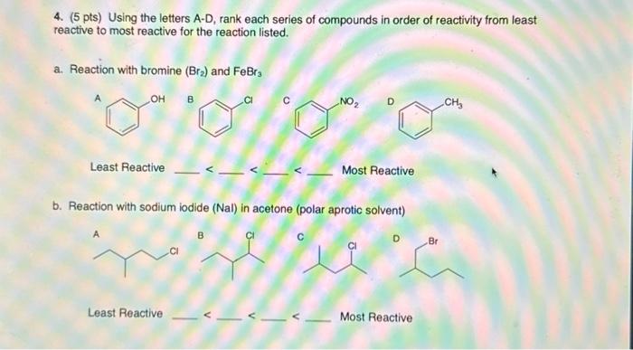 Solved 1. (6pts) Attack of Br+at the ortho position of | Chegg.com