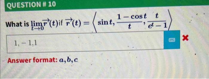Solved Describe The Vector Function R T 4 T −2 3t 5 2t