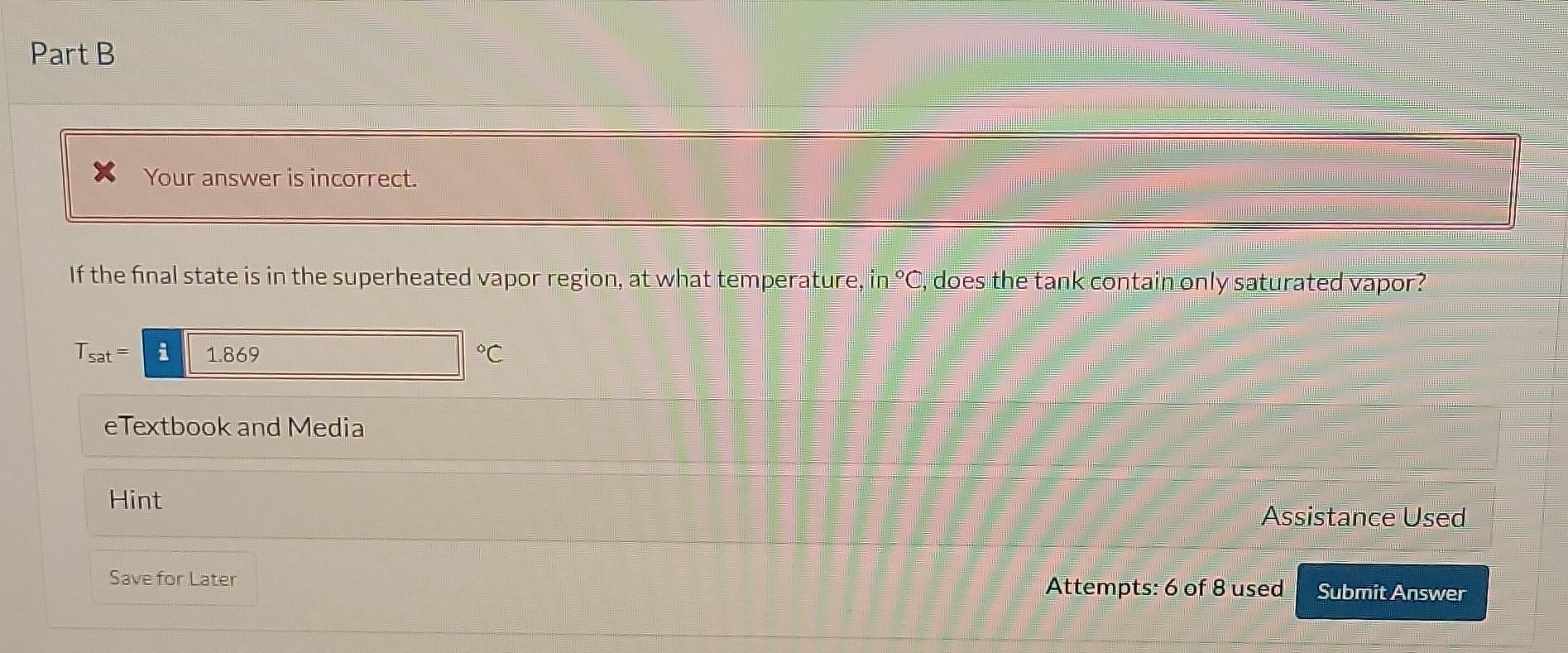 Solved A closed, rigid tank contains a two-phase | Chegg.com