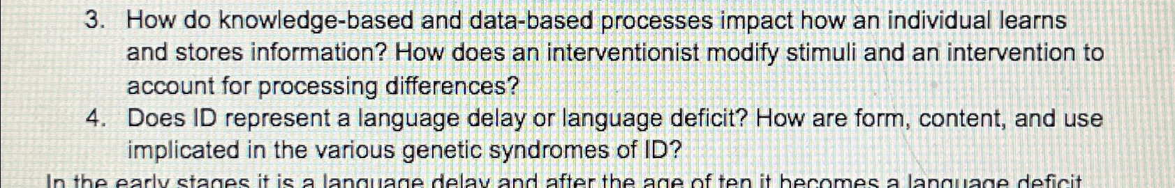 Solved How do knowledge-based and data-based processes | Chegg.com