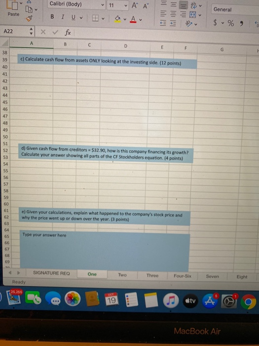 Solved ew Insert Format Tools Data Window Help AutoSave OFF | Chegg.com