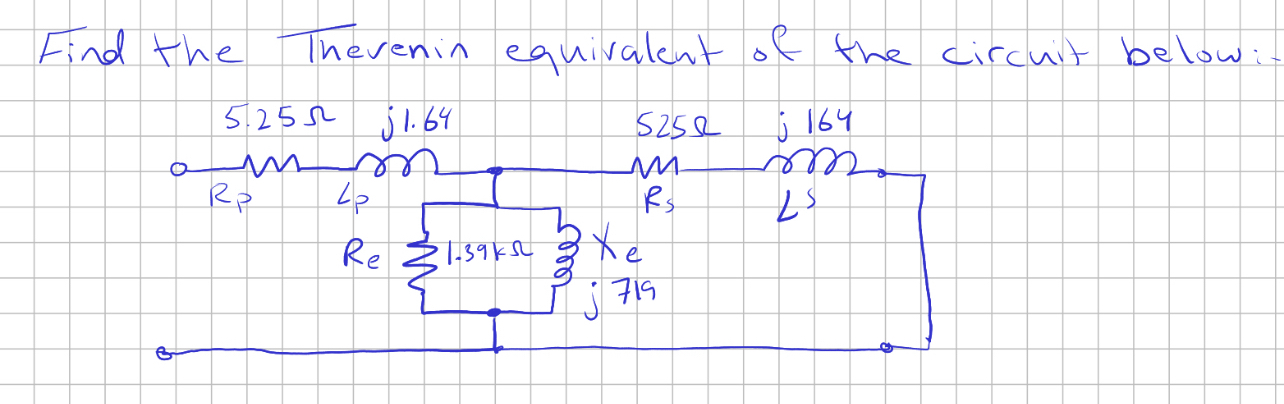 Find the Therenin equiralent of the circuit below: | Chegg.com Find the Therenin equiralent of the circuit below: | Chegg.com