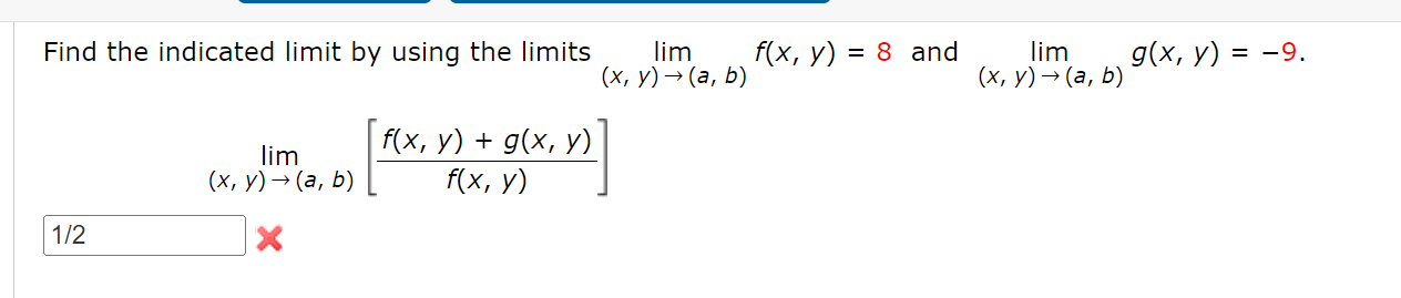 Solved Find the indicated limit by using the limits | Chegg.com