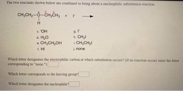 Solved The two reactants shown below are combined to bring | Chegg.com
