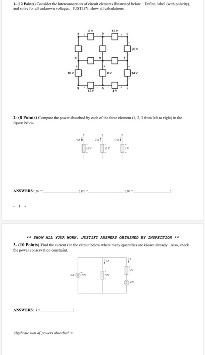 Solved 1- (12 Points) Consider the interconnection of | Chegg.com