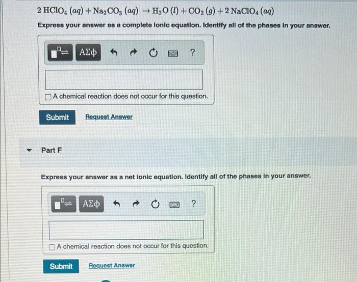 Solved Part A HI (aq) +KOH (aq) + H20 (1)+KI (aq) Express | Chegg.com