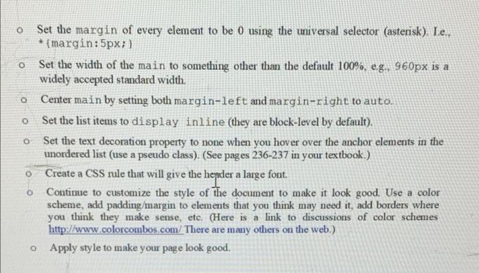 Solved Part A Using Css Columns Property To Create A