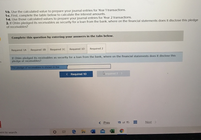 Solved Saved The Following Transactions Are From Ohlm Chegg