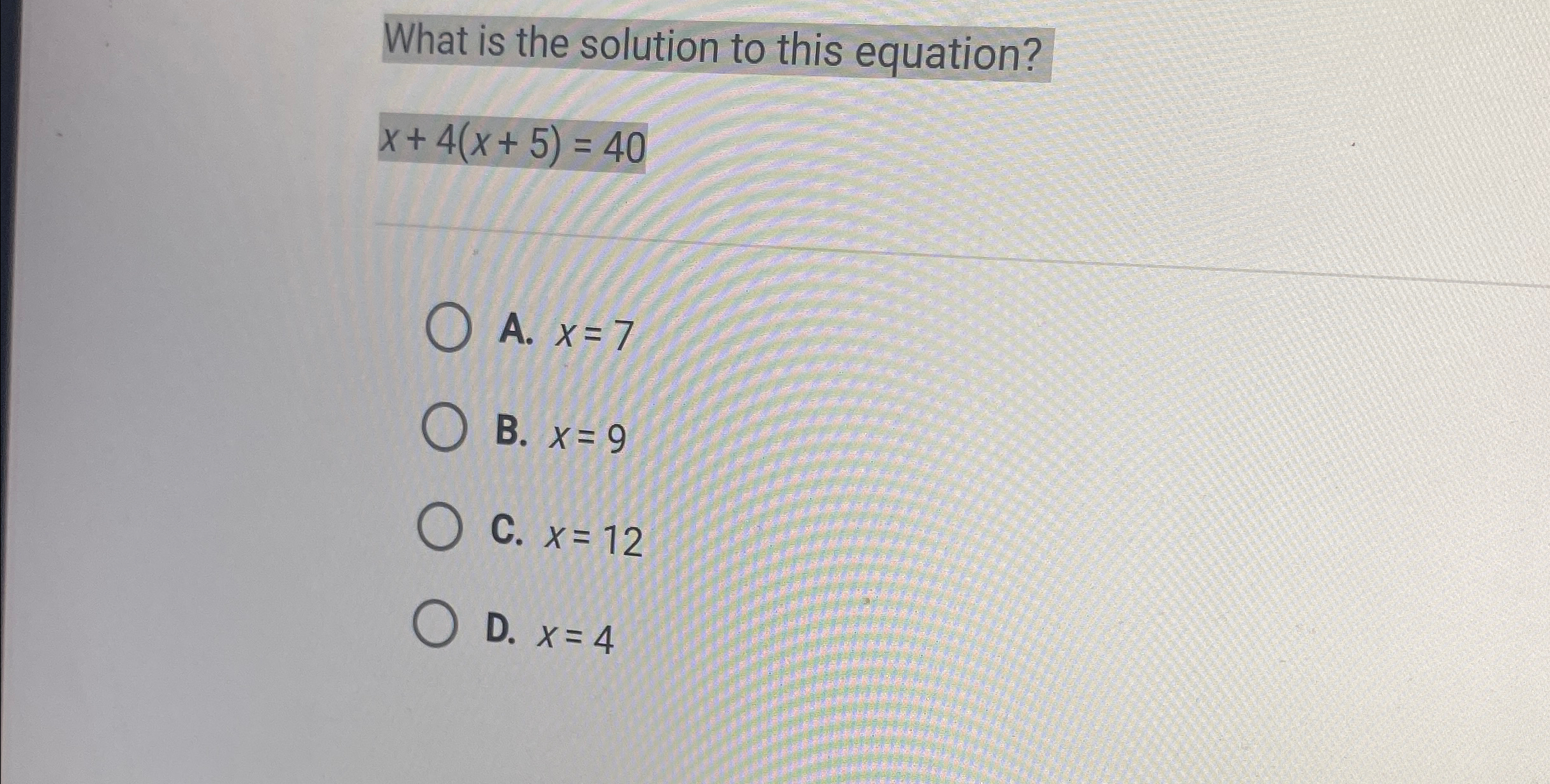 Solved What is the solution to this | Chegg.com