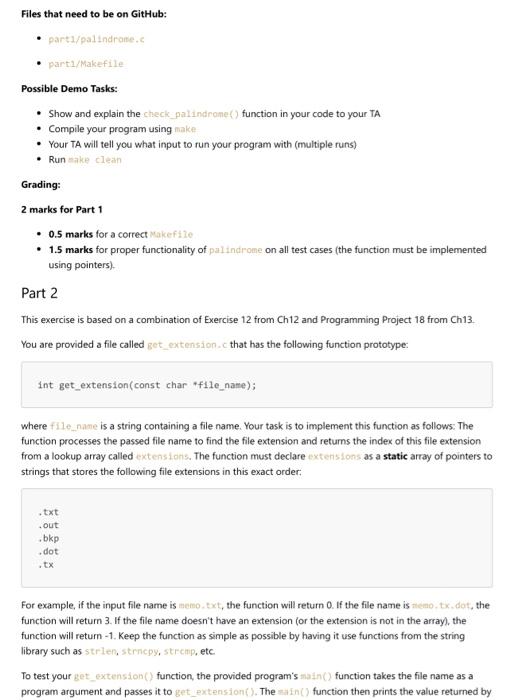 Solved Part 1 This exercise is from Ch12, Programming | Chegg.com