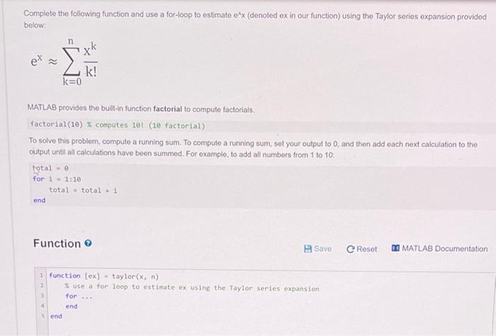 Solved Complete the following function and use a for-toop to | Chegg.com