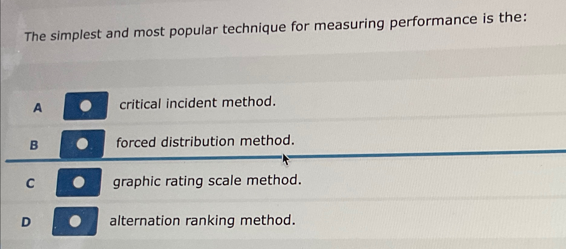 Solved The simplest and most popular technique for measuring | Chegg.com