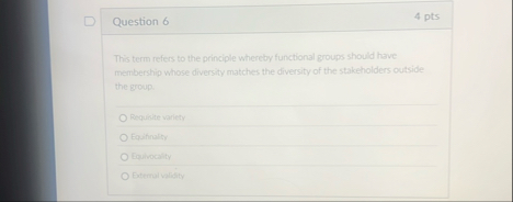 Solved Question 64 ﻿ptsThis term refers to the principle | Chegg.com