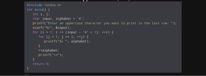 Solved 2. Modify these programs. 1. All for loops to while | Chegg.com