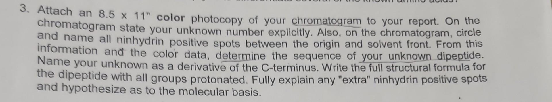 Attach an 8.5×11′′ color photocopy of your | Chegg.com