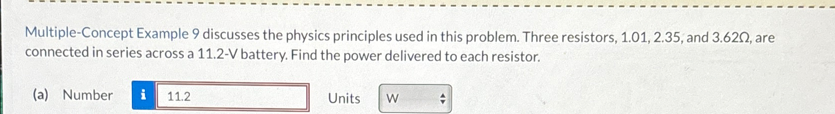 Solved Multiple-Concept Example 9 ﻿discusses the physics | Chegg.com