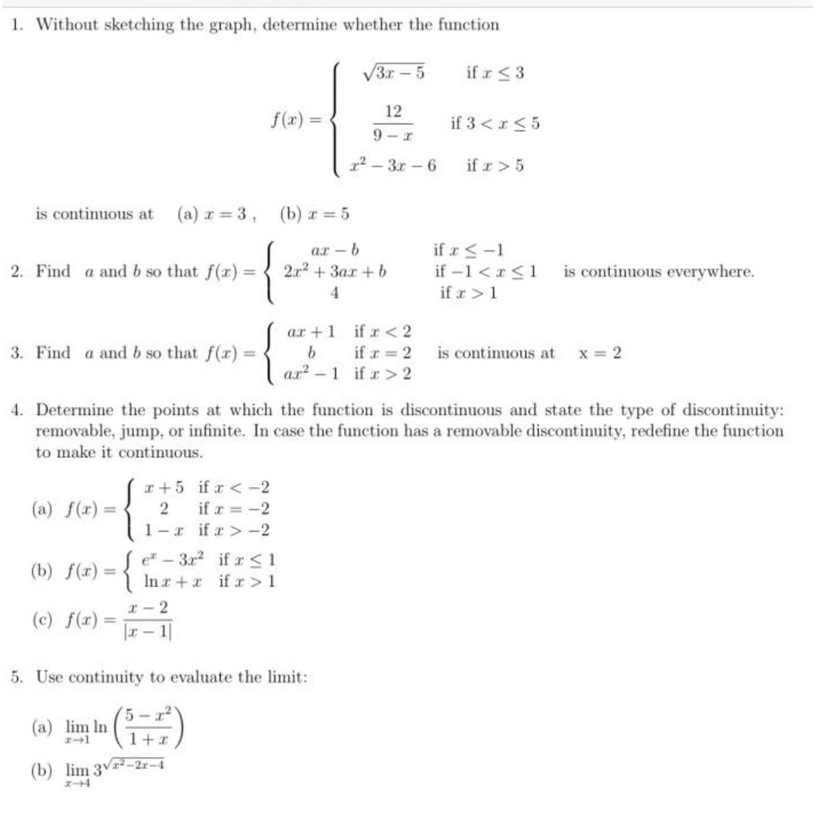 Solved Without sketching the graph, determine whether the | Chegg.com