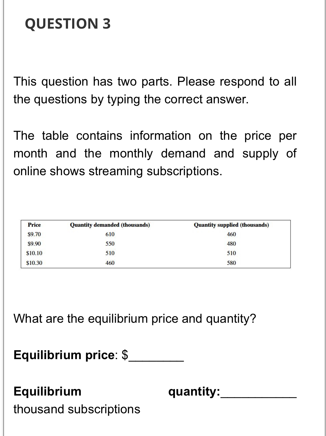 Solved QUESTION 3This question has two parts. Please | Chegg.com