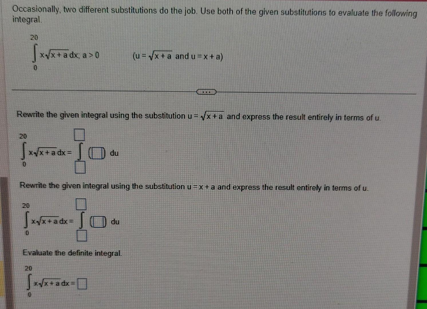 Solved Occasionally Two Different Substitutions Do The Job Chegg solved-occasionally-two-different-substitutions-do-the-job-chegg