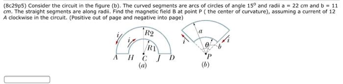 Solved (8c29p5) Consider the circuit in the figure (b). The | Chegg.com