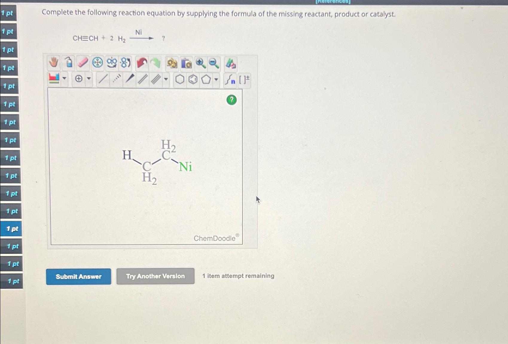 Solved Complete the following reaction equation by supplying | Chegg.com