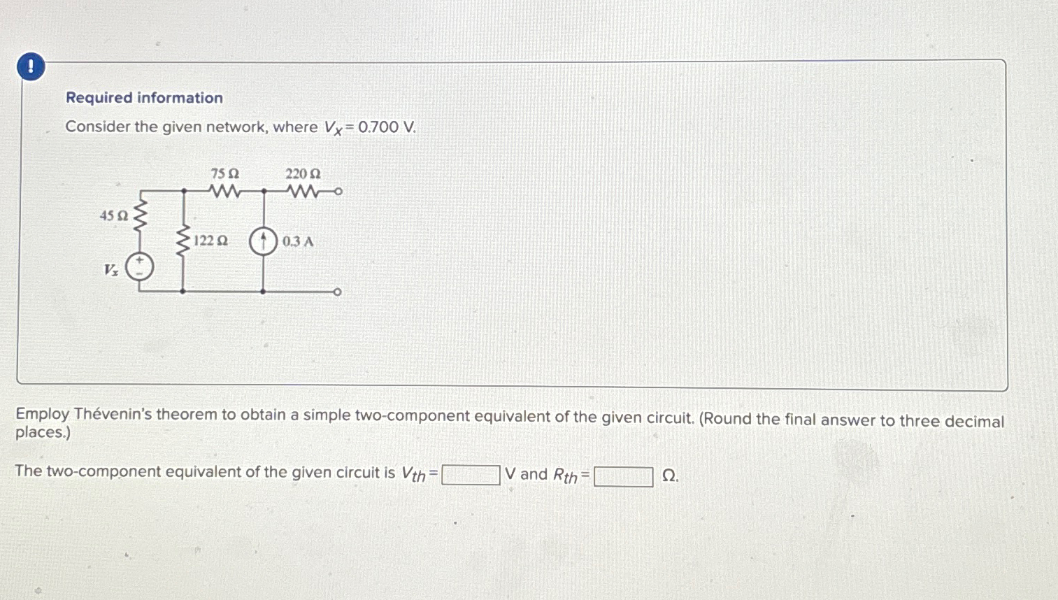 Solved !Required informationConsider the given network, | Chegg.com Solved !Required informationConsider the given network, | Chegg.com