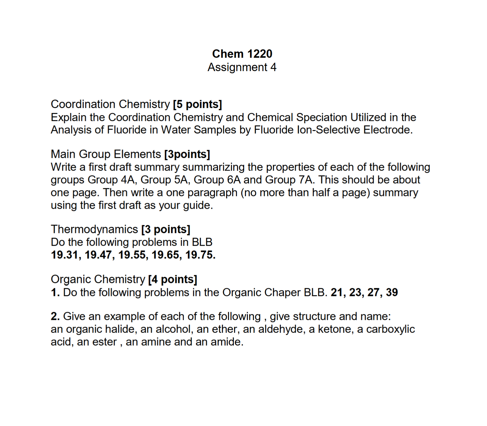 Solved Coordination Chemistry [5 ﻿points]Explain the | Chegg.com