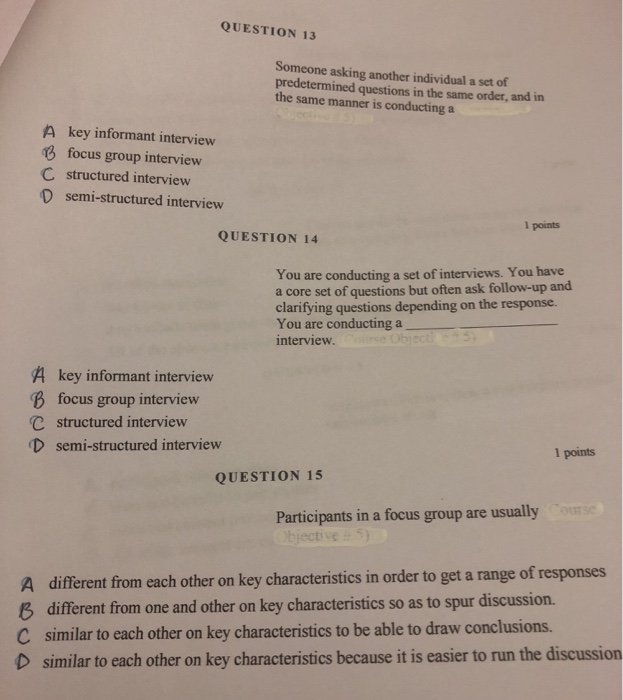 Solved QUESTION 13 Someone asking another individual a set | Chegg.com