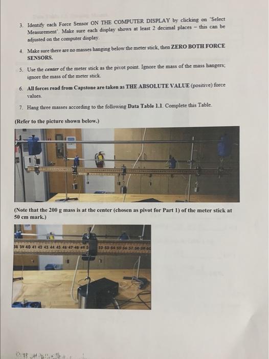 Solved Experiment: Part 1: Torque about a Pivot Point (at | Chegg.com