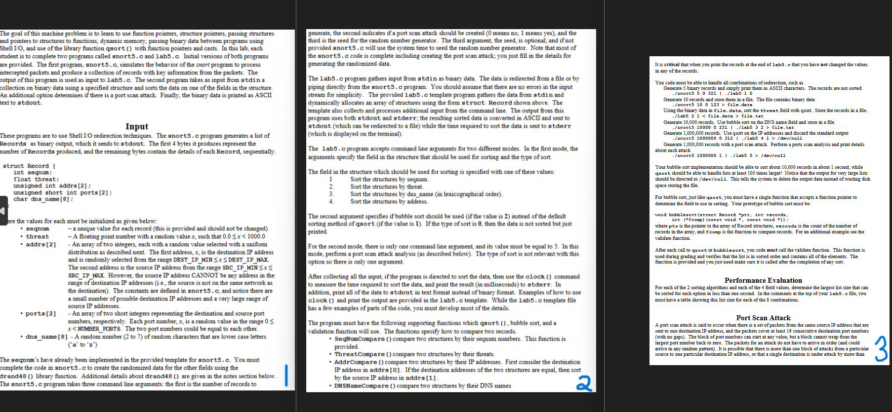 Solved Write the C code using the guidelines and the snort.c | Chegg.com
