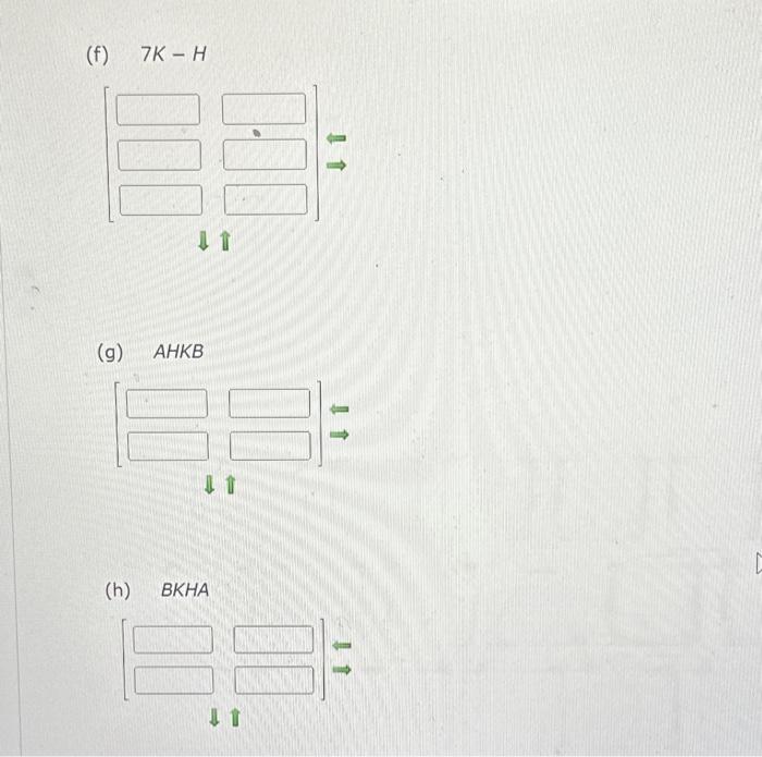 Solved Using the given matrices, calculate the quantities, | Chegg.com