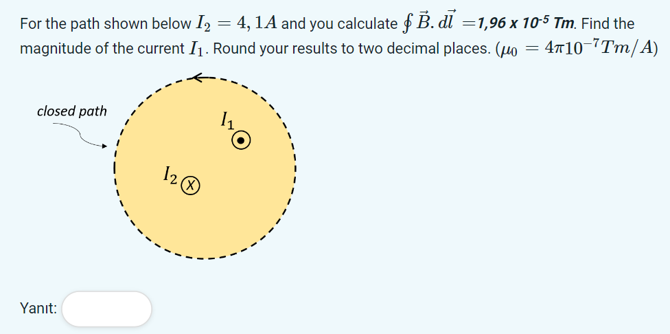 Solved For the path shown below I2=4,1A and you calculate | Chegg.com