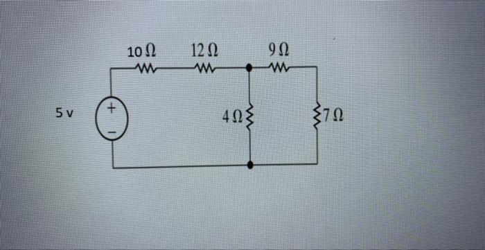 Solved measure current and voltages | Chegg.com