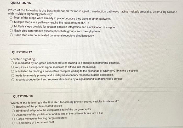 Solved What Is A Signal Recognition Particle Srp A