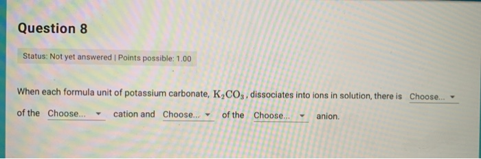 Solved Question 7 Status: Not yet answered | Points | Chegg.com