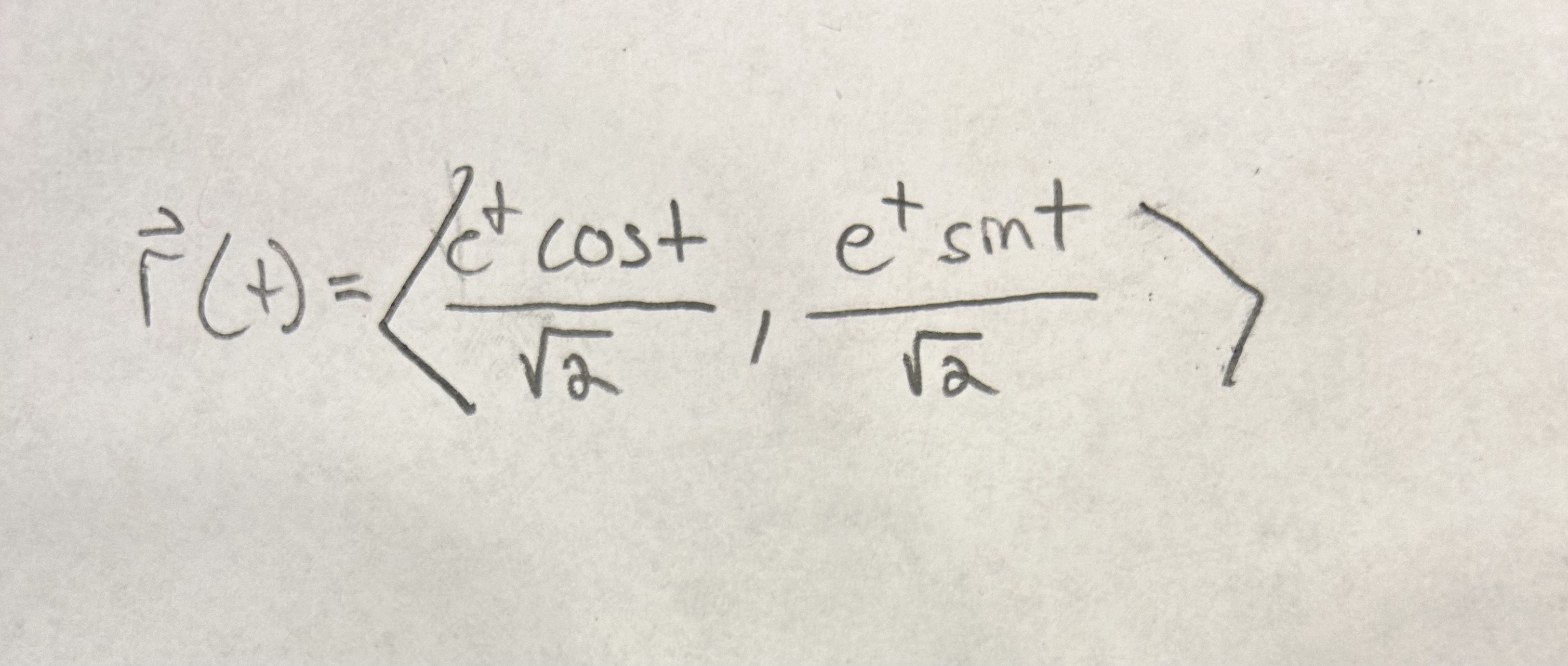 Solved Find the unit tangent vector, normal tangent vector, | Chegg.com