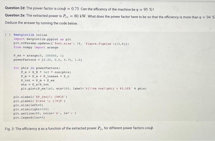 A 3-phase synchronous machine has the following | Chegg.com