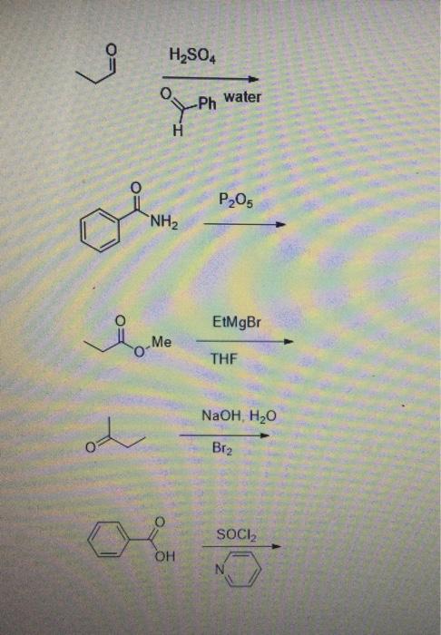Solved Part 2. Draw the products or reactants, whichever is | Chegg.com