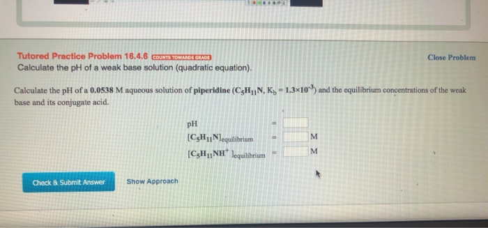 Solved Tutored Practice Problem 16.4.6 COUNTS TOWARDS GRADE | Chegg.com