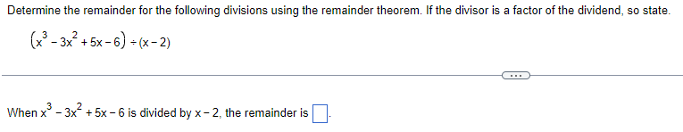 Solved Determine the remainder for the following divisions | Chegg.com