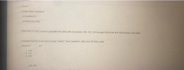 Solved Recored all in 1. I 100101102 100100 | Chegg.com