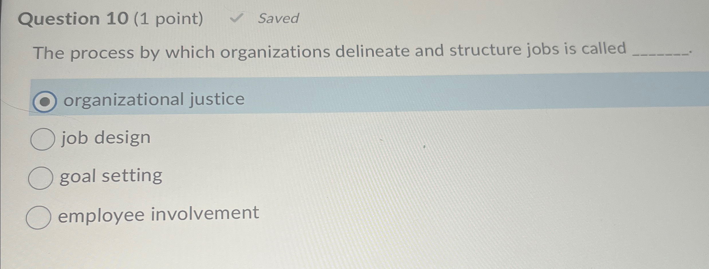 Solved Question 10 (1 ﻿point) ﻿SavedThe process by which | Chegg.com