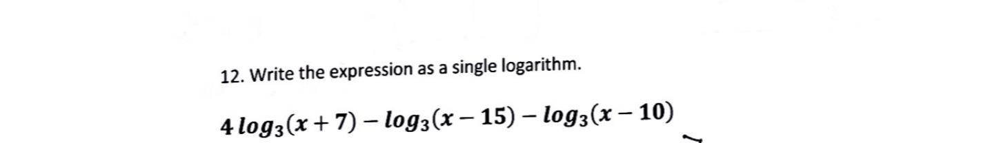 Solved Write the expression as a single | Chegg.com