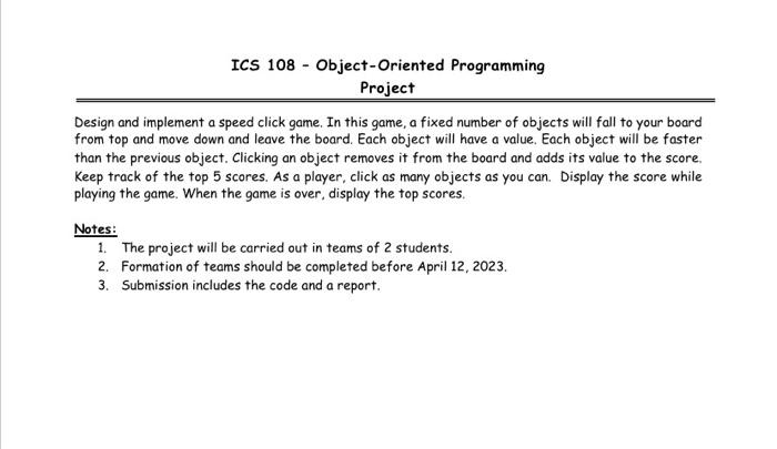 Solved Design and implement a speed click game. In this | Chegg.com