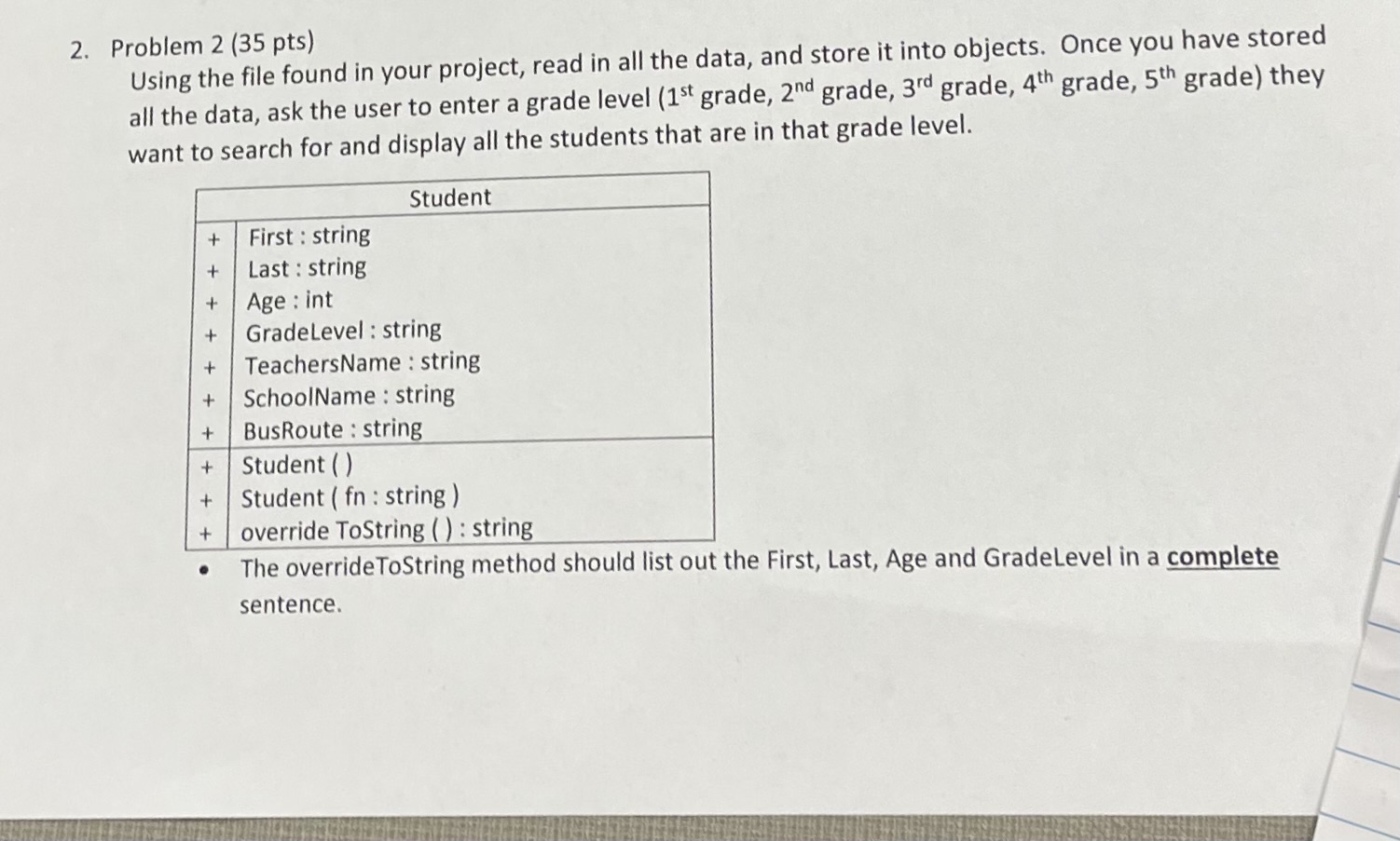 Solved In C#, ﻿Read in a csv file that contains | Chegg.com