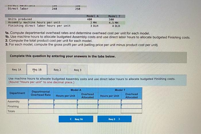 Solved Exercise 17-10 (Algo) Using departmental overhead | Chegg.com