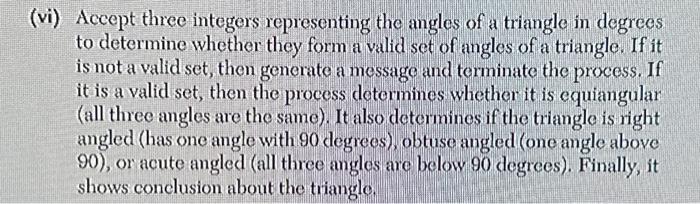 Solved write on a sheet using flowchart blocks, under the | Chegg.com