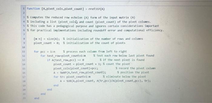 Solved MATLAB Assignment 3.2: Returning all intermediate | Chegg.com