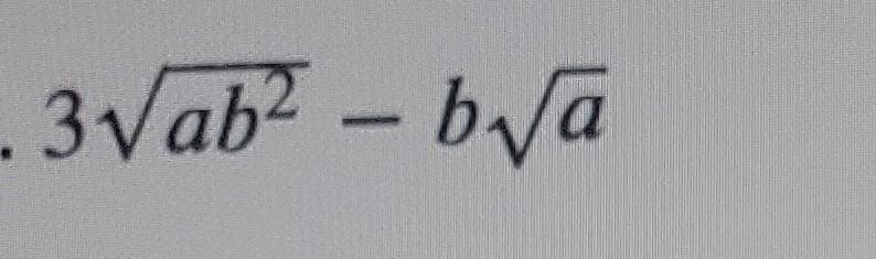 Solved 3ab2−ba | Chegg.com