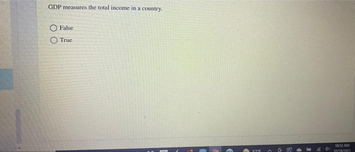 Solved In calculating GDP with the national spending | Chegg.com